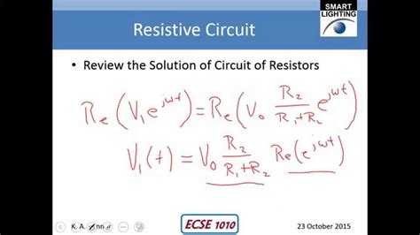 Phasor Method For Circuit Analysis Youtube