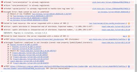 403 Forbidden Error For Wp Json Wp V2 And 503 Erros With Rankmath