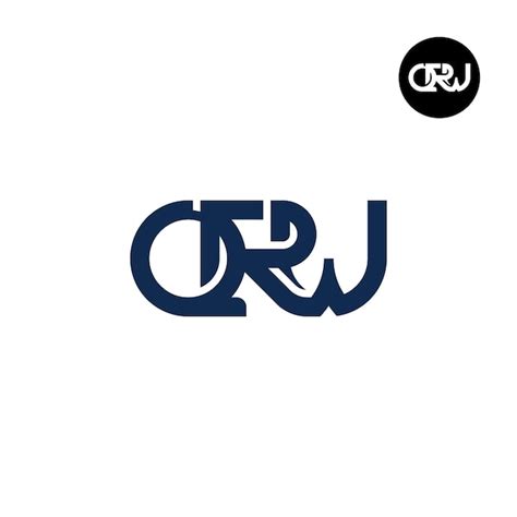 Premium Vector | QRW Logo Letter Monogram Design