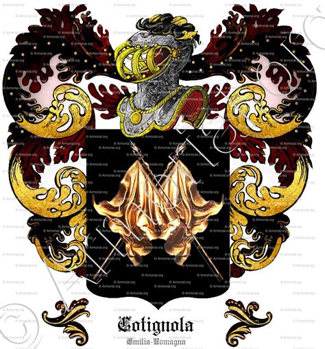 Cotignola Armoiries Blason Etymologie Et Origine Nom De Famille