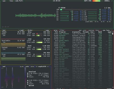 Bpytop Awesome Linux Macos And Freebsd Resource Monitor Nixcraft