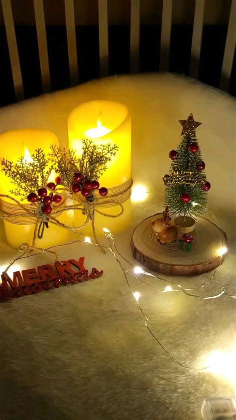 올겨울 크리스마스는 가족들과 함께 홈파티로 즐겨보세요 분위기 좋은 감성 캔들과 미니트리만 있어도 우리집꾸미기 완성🎅👌 크리스마스크리스마스트리 크리스마스장식 캔들