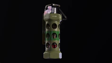 Artstation M84 Stun Grenade