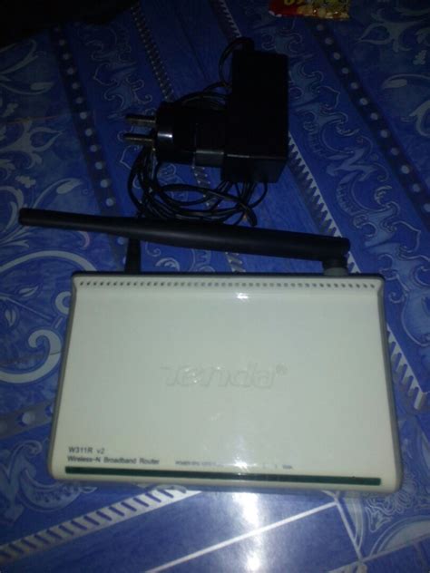 Tenda Wifi Router With Adaptor Computers And Tech Parts And Accessories
