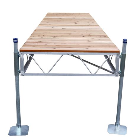 Patriot Docks 24 Patio Dock W Splitcedar Decking The Home Depot Canada