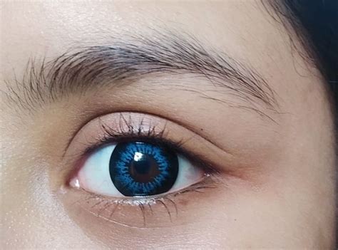 Bella Contact Lenses Snow White Blue Bd