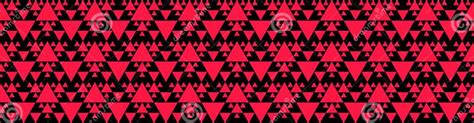 Geometric Triangle Pattern Sierpinski Triangle Fractal Abstract Vector Background Stock