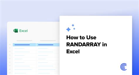 Excel Randarray Function Complete Guide To Generating Random Numbers