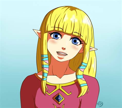 Zelda By Baramarts On Deviantart Legend Of Zelda Princess Zelda