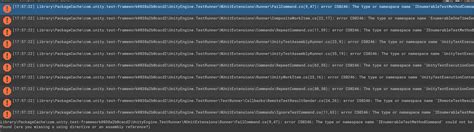 Start Up Errors For Unity 62 Upon Empty Project Creation Related To