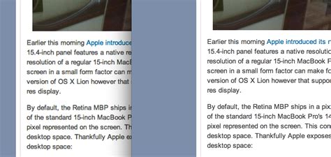 MacBook Pro Retina Display Analysis