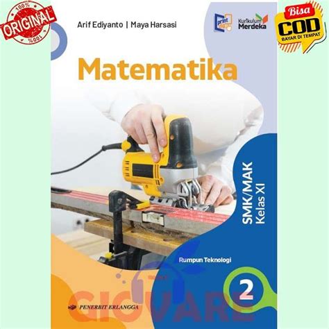 Buku Matematika Kelas 11 Erlangga Kurikulum Merdeka Matematika