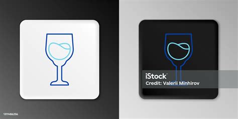 회색 배경에 격리 된 라인 와인 유리 아이콘 와인 글래스 표지판 다채로운 개요 개념 벡터 0명에 대한 스톡 벡터 아트 및 기타 이미지 Istock