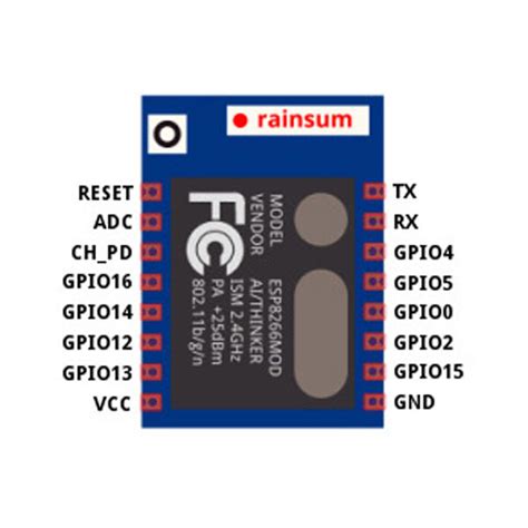 Wi Fi модуль Esp8266 версия Esp 07 купить по цене 233 грн в Киеве и Украине Vseplus 410731