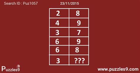 Printable Number Sequence Puzzle Fourmoli