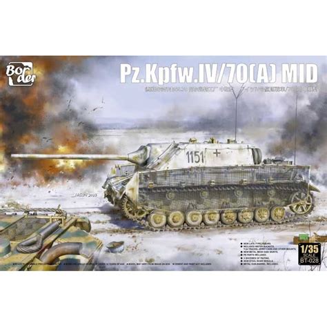 Border Models 135 Ww2 German Jagdpanzer Iv L70 Panzer Iv70a Mid