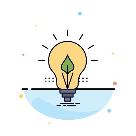 Bulb Idea Electricity Energy Light Flat Color Icon Vector 15194303