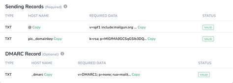 Configuring Email Sending Domains