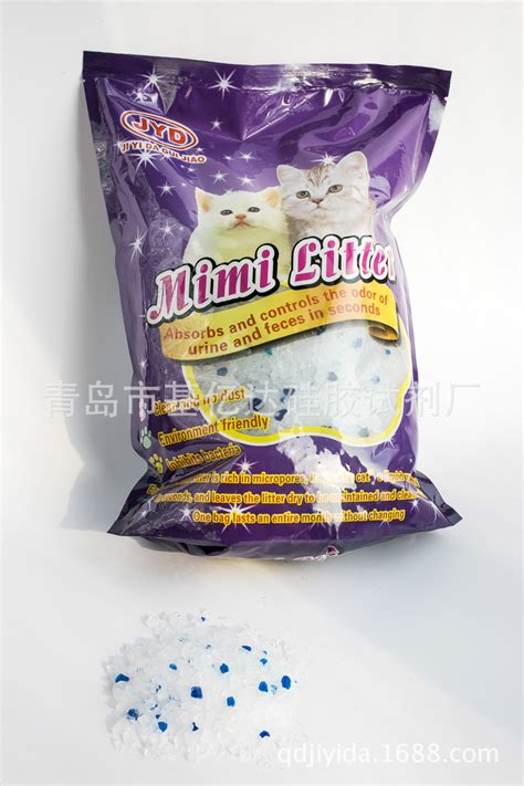3 8l袋装猫砂 1 8mm水晶猫砂 Cat Litter 阿里巴巴