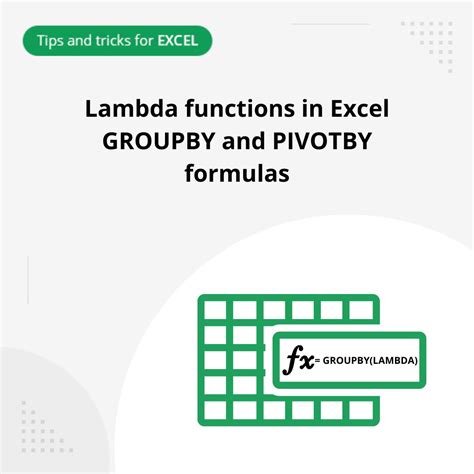 Ablebits On Linkedin Groupby Pivotby Lambda Exceltips Dataautomation Excel
