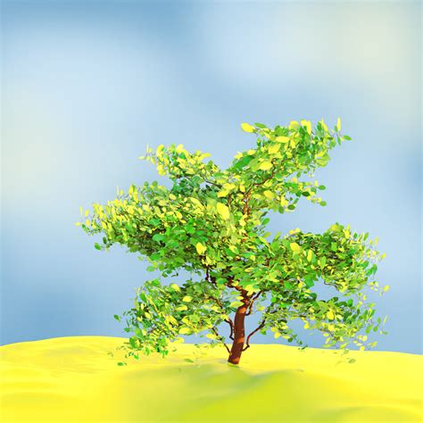 Stylized Procedural Tree Focused Critiques Blender Artists Community