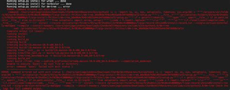 Problem To Install Rasa Open Source Running Setuppy Install For Dm