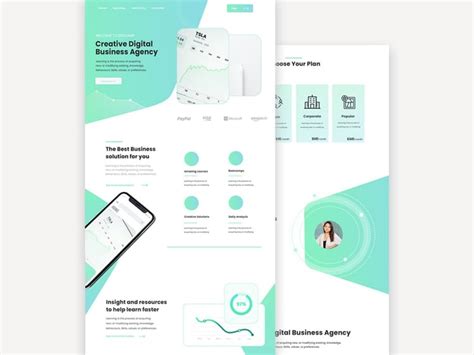 An Eye Catching Web Design Ui Landing Page Upwork