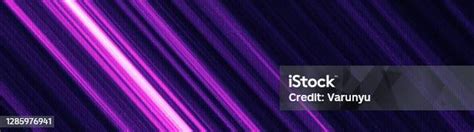 파노라마 퍼플 라이트 배경 하이테크 디지털 및 음파 컨셉 디자인 텍스트 용 여유 공간 벡터 일러스트레이션 0명에 대한 스톡 벡터 아트 및 기타 이미지 Istock