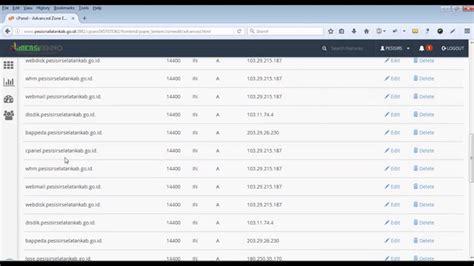 Tutorial Pointing Subdomain Beda Ip Atau Beda Server Youtube
