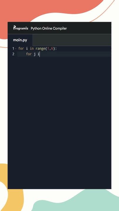 python right angled triangle pattern with numbers youtube
