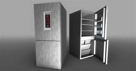 Realistic Fridge 3d Electronics Unity Asset Store