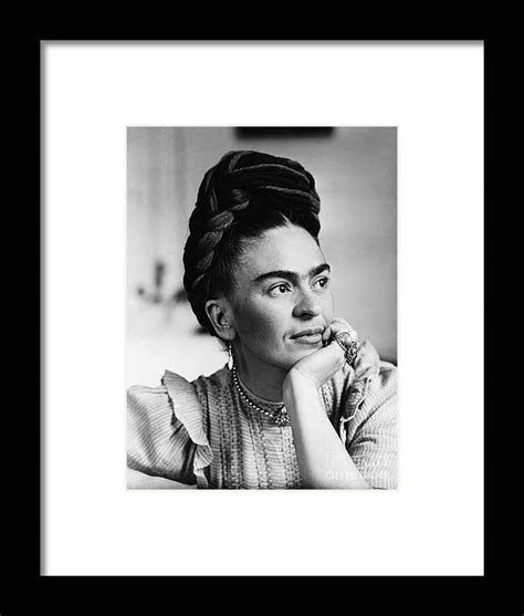 Frida Kahlo Photograph Black And White