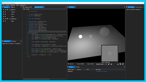 Shadered The Open Source Shader Editor Gains New Way Of Debugging And Profiling Shaders In The