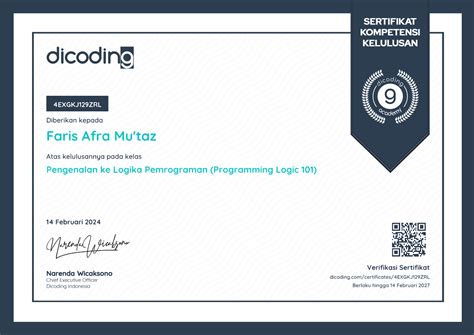 pengenalan ke logika pemrograman programming logic 101 faris afra