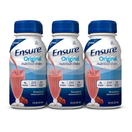 Ensure Rtd Strwbry And Crm 8oz 6pk 4pkcs New Hampshire Medical Supply