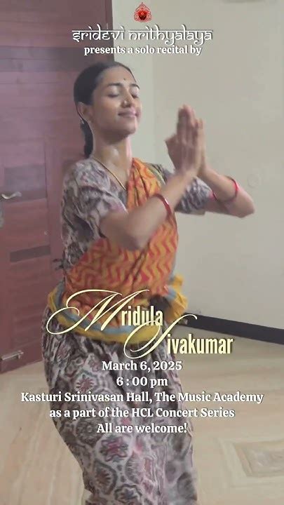 Mridula Sivakumar Solo Youtube