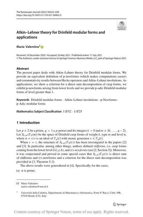 Atkin Lehner Theory For Drinfeld Modular Forms And Applications