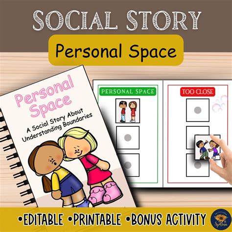 Personal Space Social Story Teaching Personal Boundaries And Respecting