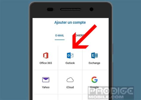 Apprenez à Configurer Un Compte Outlook Sur Un Mobile Android