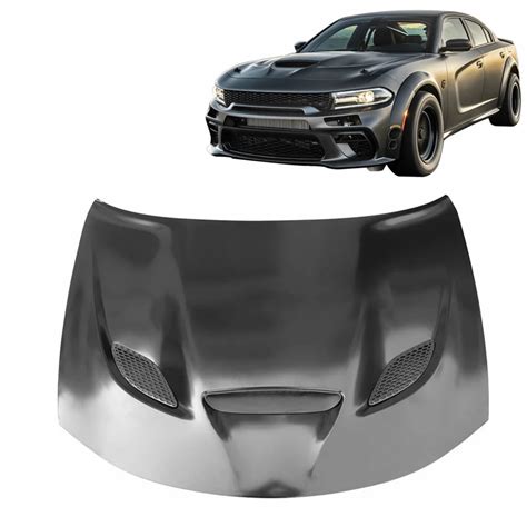 Oem Auto Parts Hellcat Srt Style Front Body Car Hood Panel For Dodge