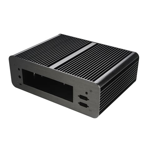 Euler Mx Fanless Mini Itx Case Akasa Thermal Solution