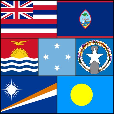 Laivaa North Pacific Islands Courtesy Flags Any Size 100 Polyester