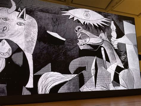Get Up Close To The Masterpiece Guernica Hersey Style
