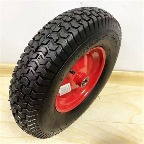 Good Quality Tire 350 8 400 8 Rubber Pneumatic Wheel For Trolley