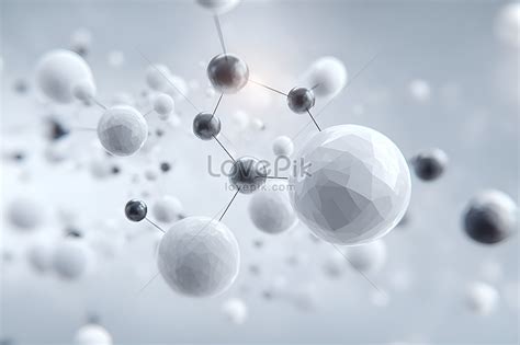 Three Dimensional Molecular Structure Model Creative Image Picture Free Download 602848092
