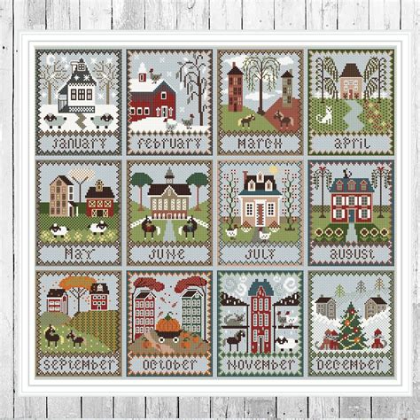 Primitive Stitchery Kits Welcome To Our Home Cross Stitch Pattern
