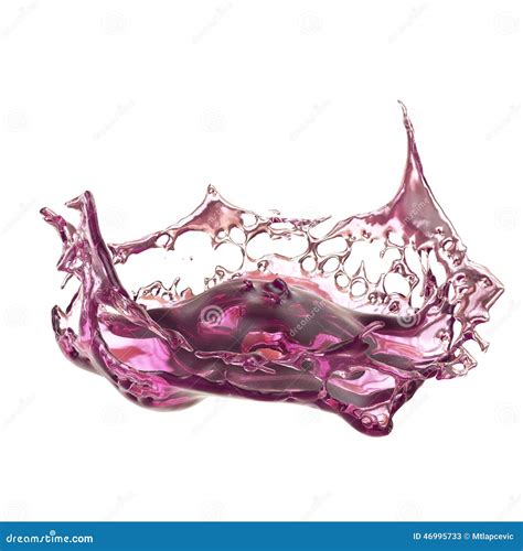 Pink Liquid Perfume Splash Stock Image | CartoonDealer.com #46995733