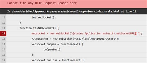 Scala Basic Play Framework Routing And Web Sockets Example Stack