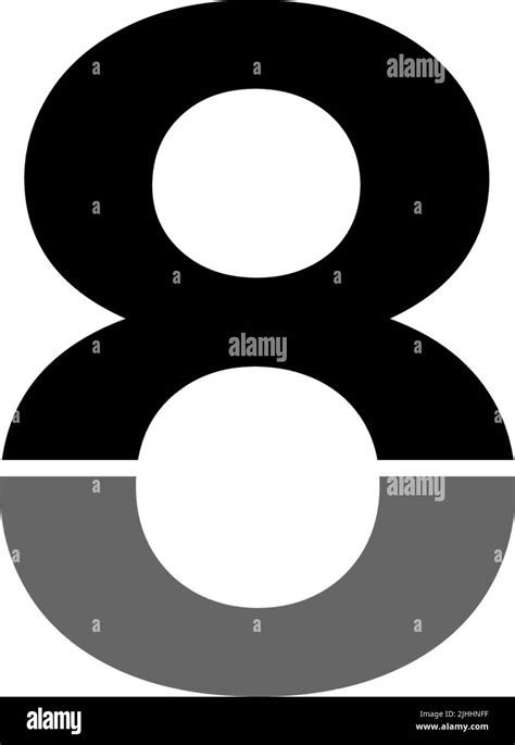 Logo Number Illustration Vector Design Stock Vector Image And Art Alamy
