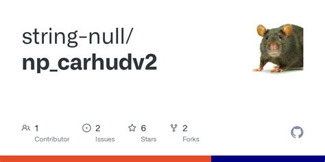 GitHub String Null Np Carhudv
